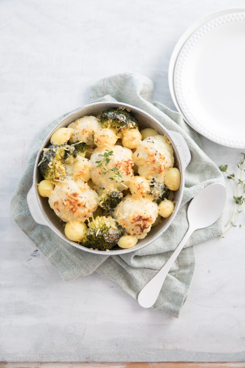 Bloemkool-broccoli ovenschotel - Lijfstijldietisten.nl